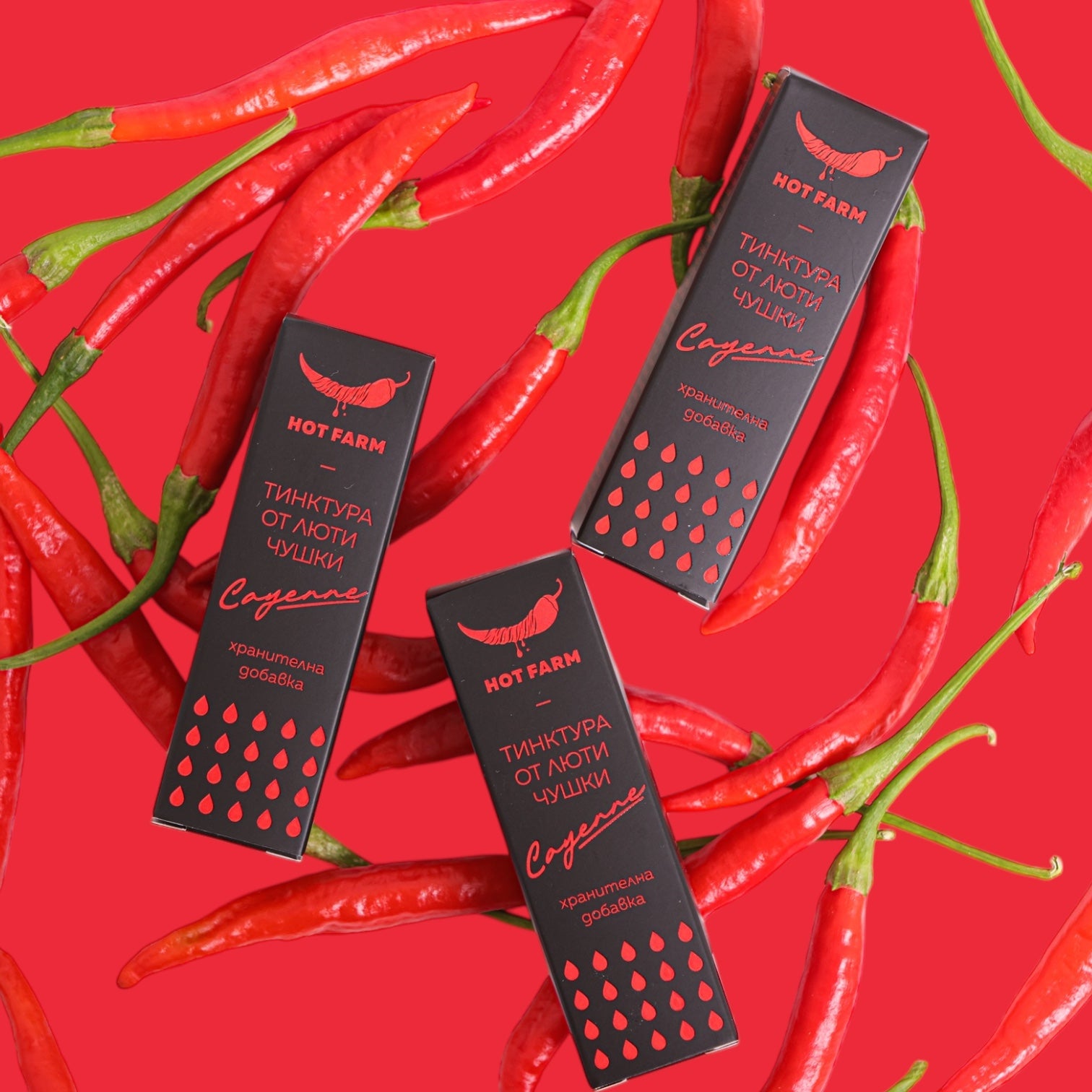 Тинктура от люти чушки Кайен – HotFarm